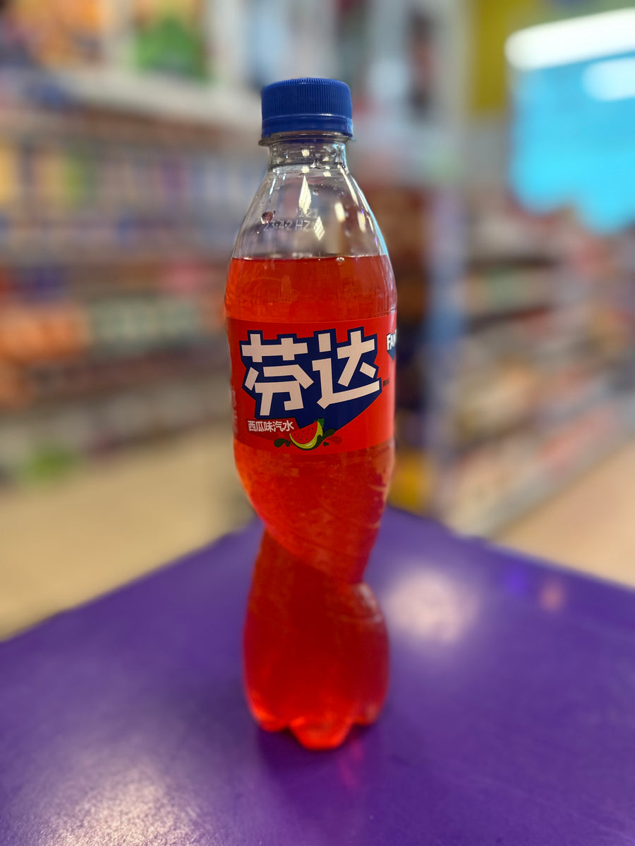 Fanta watermelon (China) – Exotic Snack Factory