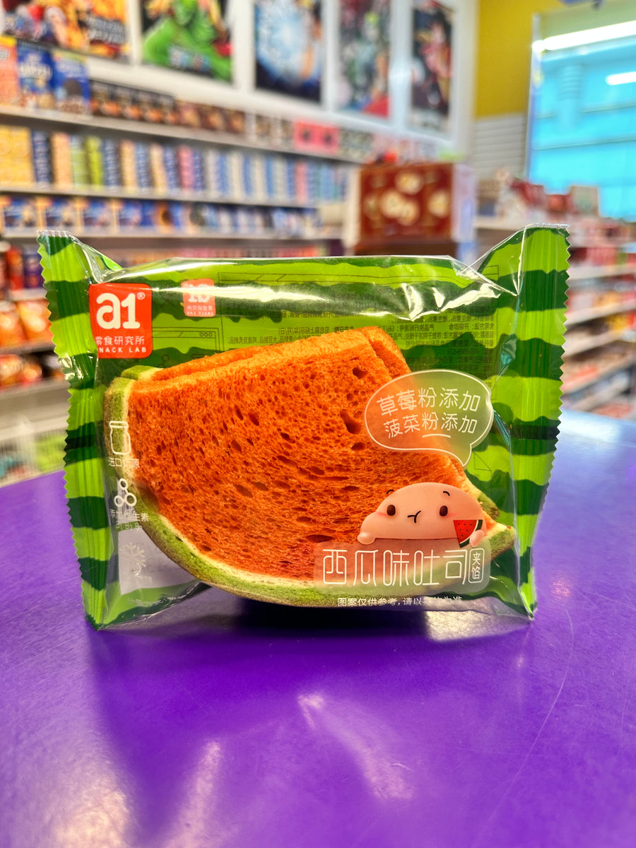 Viral watermelon bread (Japan) – Exotic Snack Factory
