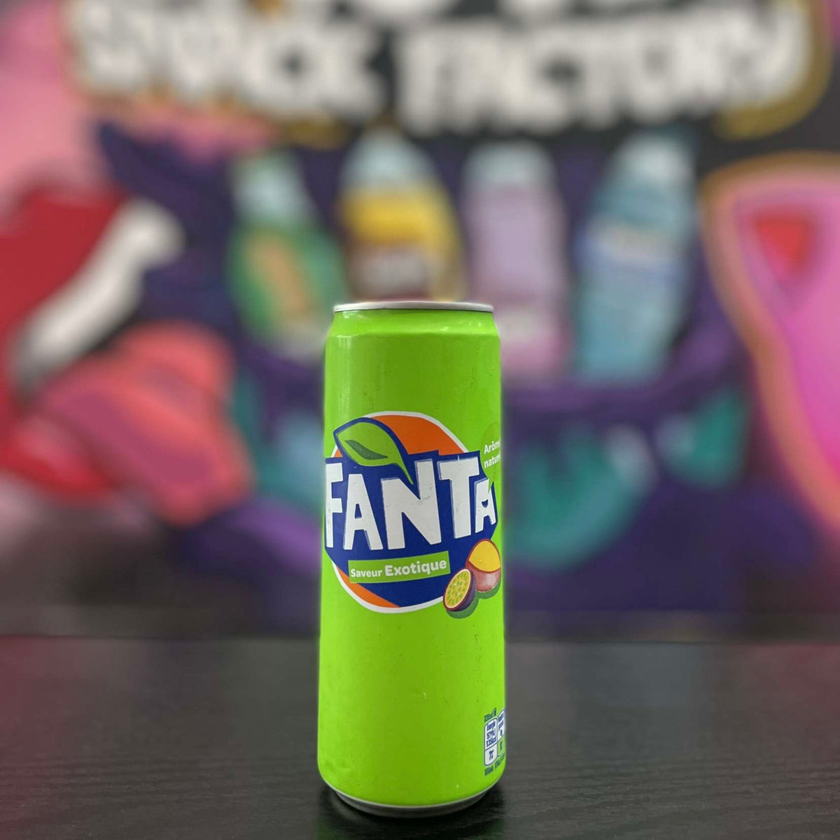 Fanta Exotic Can (France) – Exotic Snack Factory